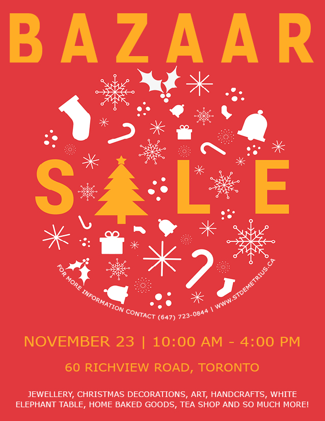 UCC Toronto - Christmas Bazaar