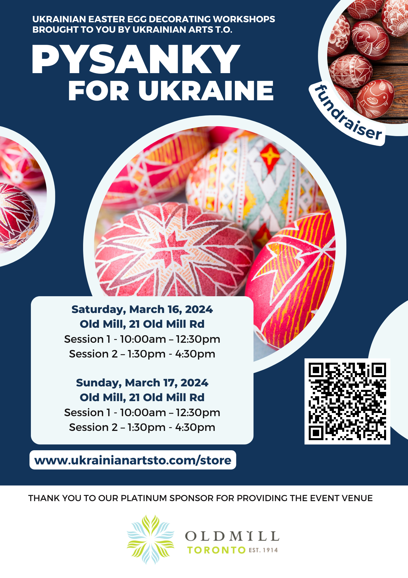 UCC Toronto - Pysanky for Ukraine: Easter Egg Decorating Workshop